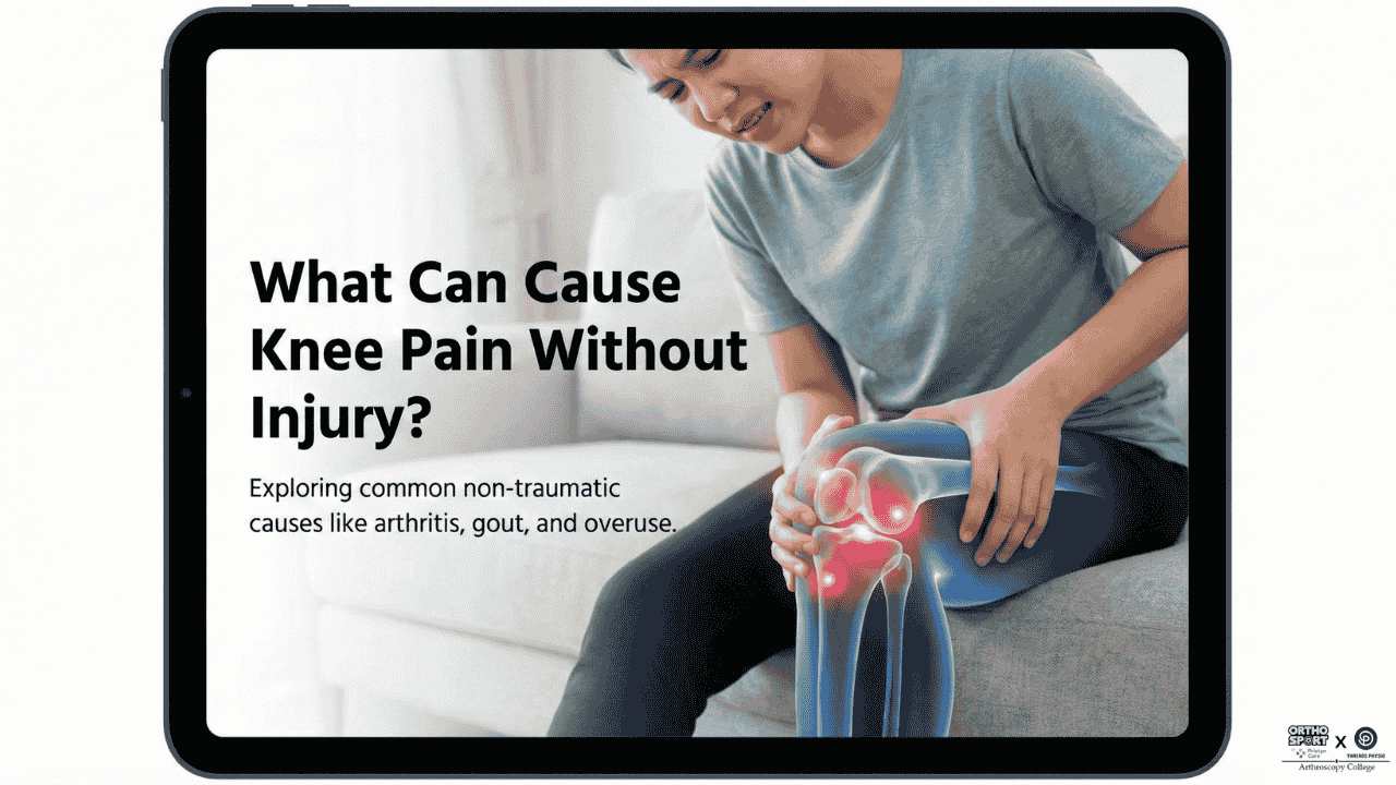 What Can Cause Knee Pain Without Injury? | Threads Physio